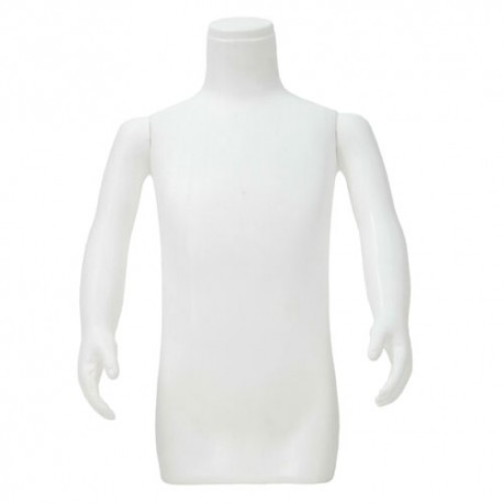 Bust de copil cu maini plastic.